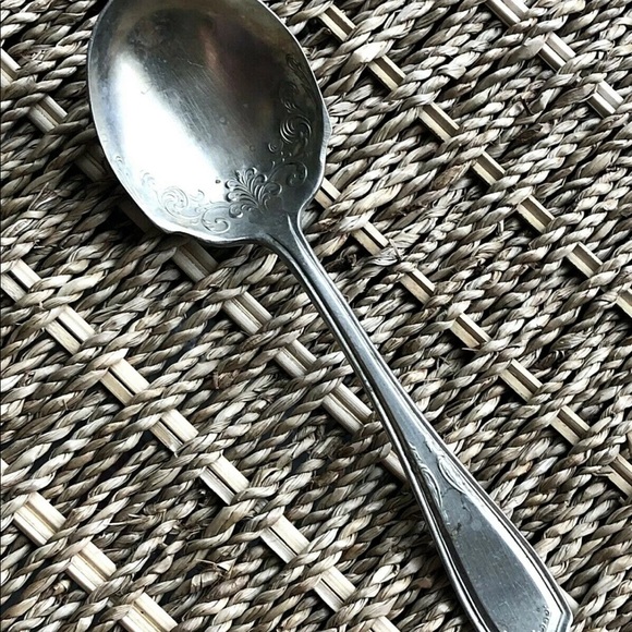 Simpson Co | Kitchen | Simpson Nickel Silver Antique 6 Sugar Spoon ...